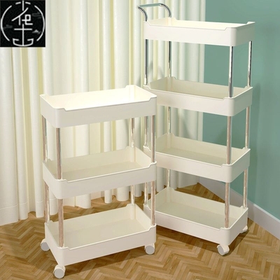 Mobile trolley rack floor bedroom baby multi-layer bathroom