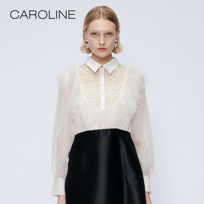 CAROLINE商场同款宫廷风连衣裙