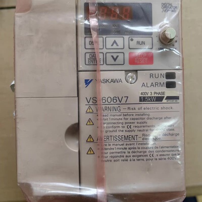 议价全新正品变频器VS-606V7 CIMR-V7AT41P5 1.5KW 380V三相全新
