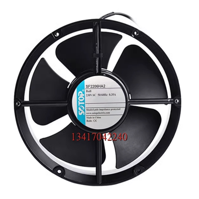 全新SOTOP SF2206HA2 230VAC 0.35A 22060 22cm厘米 机柜散热风扇