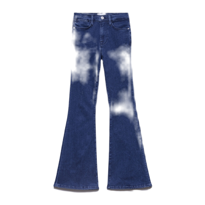 新品FRAME高腰喇叭牛仔裤