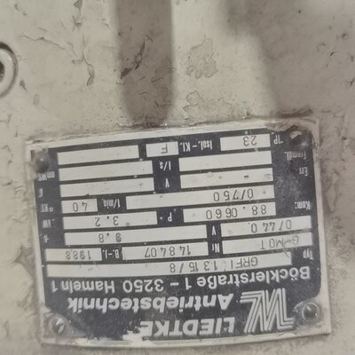 LIEDTKE GRF 1-13/15/8工业设备 拆机件