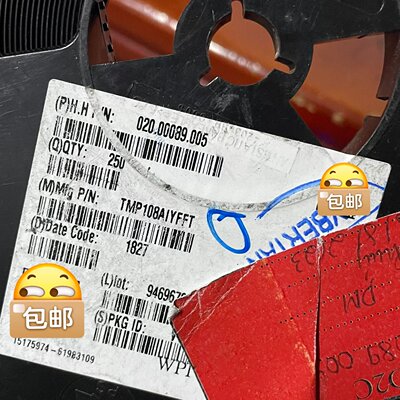议价TMP108AIYFFT 德州TI 警报功能温度传感可维修