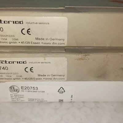 询价传感器接近开关，型号IF5740 (已售)，E20可维修