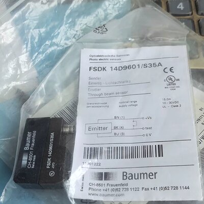 议价瑞士Baumer保盟FSDK 14D9601/S35A光线可维修