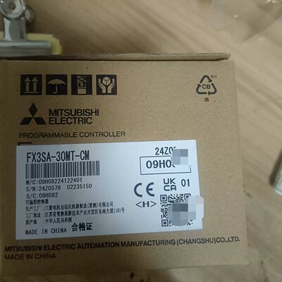 议价正品PLC FX3SA-30MT-CM 三可维修