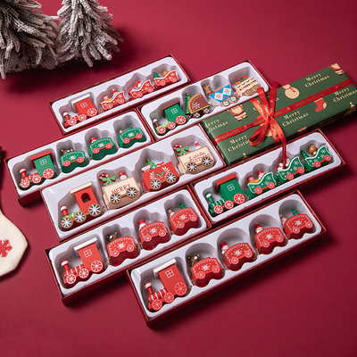 创意圣诞礼物小火车摆件