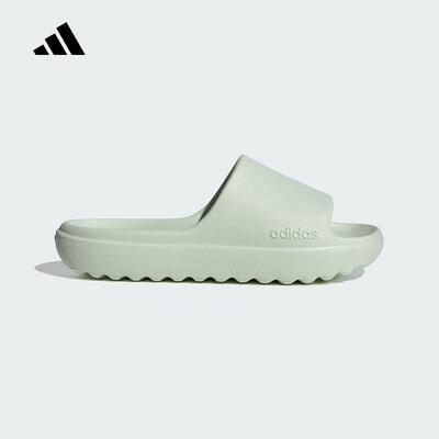 adidas阿迪达斯2025夏季新款男女同款休闲凉拖鞋居家一字拖JQ7459