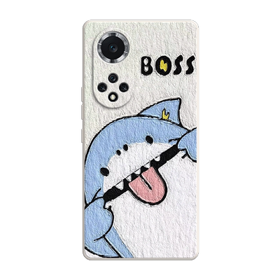 淘气鲨鱼适用华为智选Hinova9Pro手机壳hinove9潮HebeBD硅胶por防摔Hebe套Hera一BD00hi男HeraBD女nova嗨bdoo