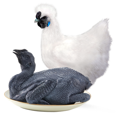 温氏乌骨鸡1kg*2只乌鸡散养土鸡