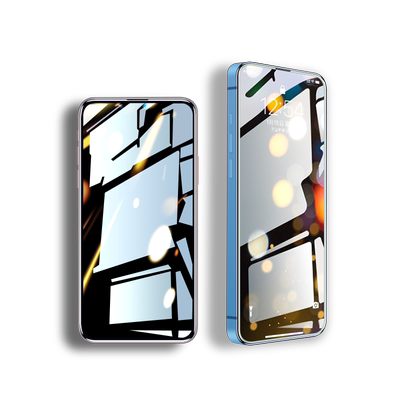 苹果手机钢化膜全屏气囊防摔