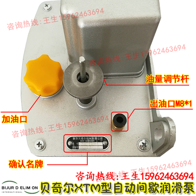 BIJUR贝奇尔XTM-5自动间隙泵33712-1电动润滑油泵C2894C/C2897C-2