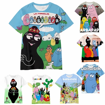 2024新款巴巴爸爸短袖T恤男士