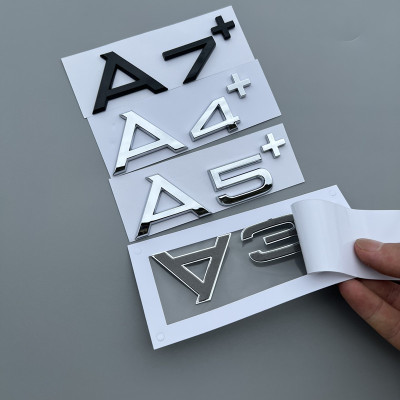 奥迪字标车贴A4A5A6车标