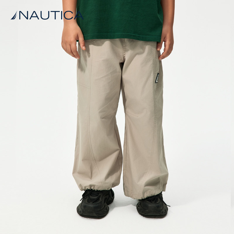 NAUTICAKIDS诺帝卡夏季男女童梭织薄款工装裤NWH209303A
