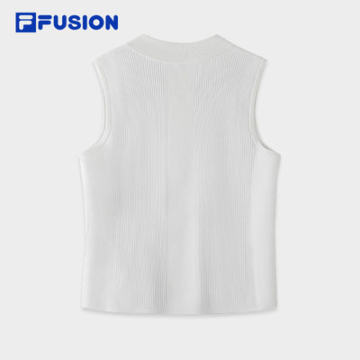 FILA FUSION 斐乐潮牌女子背心2026夏季新款时尚上衣T11W623106A