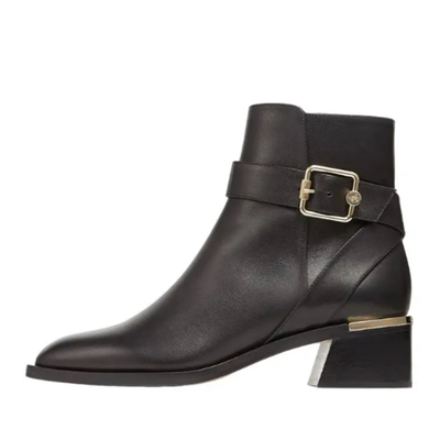 JIMMY CHOO/周仰杰女士短靴 时尚光滑皮革 CLARICE-45