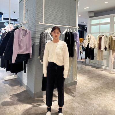 伊芙丽 女士简约舒适休闲裤YDA155171