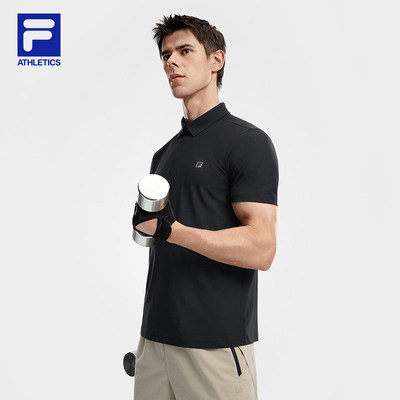 FILA 斐乐官方男子菁英短袖POLO衫2026夏季运动上衣A11M621116F