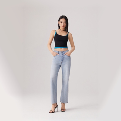 Levi’s李维斯女士RIBCAGE简约时尚牛仔裤72693-0262