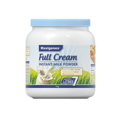 MAXIGENES美可卓全脂奶粉1KG/罐  27.02