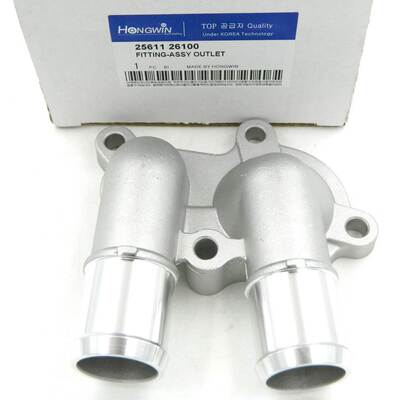 适用于现代伊兰特悦动索纳塔途胜雅绅特 节温器盖 25611-26100