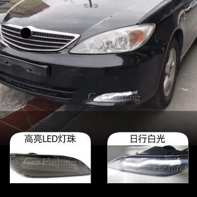 适用于丰田02-04款Solara佳美Camry凯美瑞2.4 Corolla雾灯日行灯