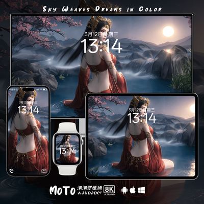 美杜莎女王-01 8K超清壁纸斗破苍穹动漫二次元手机平板电脑壁纸