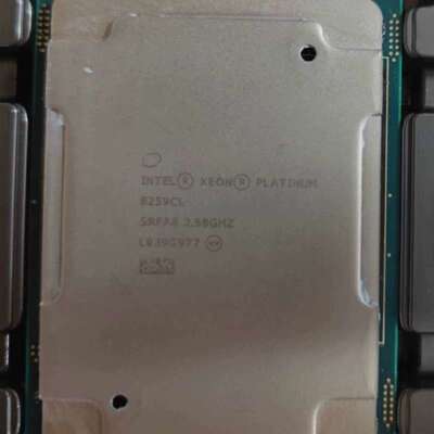 议价xeon 8259cl铂金正式版正显cpu 24核关联817