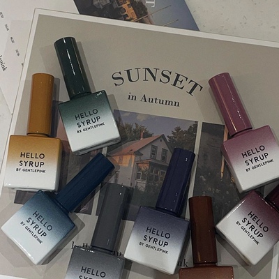 Gentle微粉孕妇可用浆果色甲油