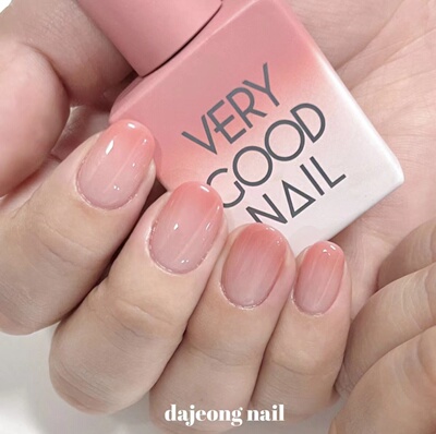 verygood甲油胶柔光裸透粉