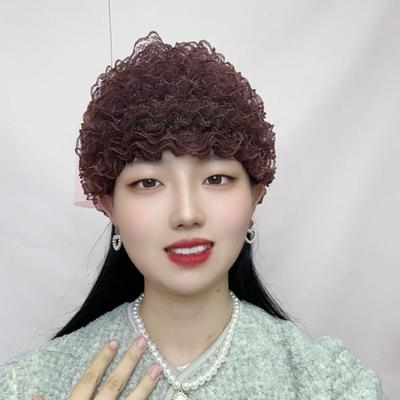 蕾丝花边帽遮白发时尚百搭四季