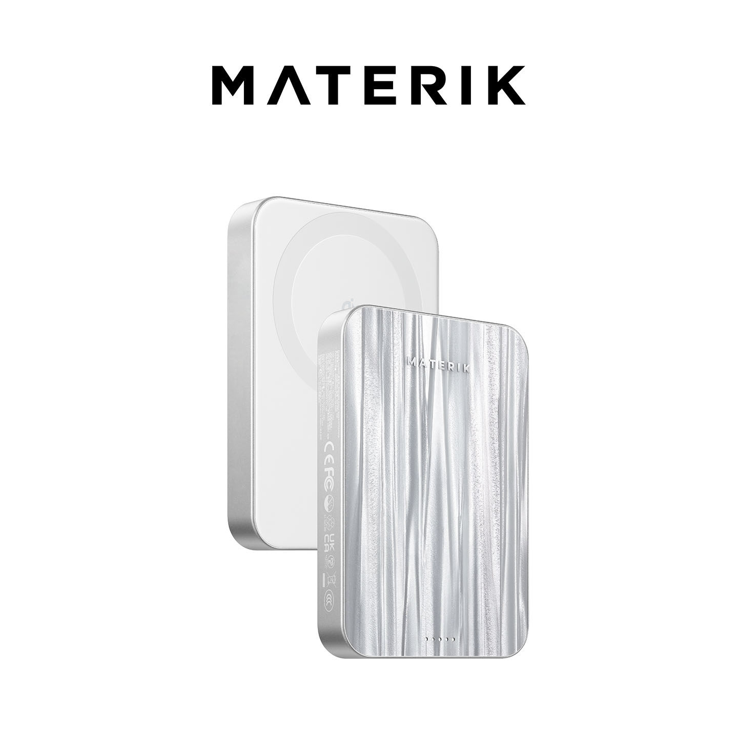 MATERIK磁吸移动电源4.0充电宝容量10000mAh含3C认证兼容Qi2