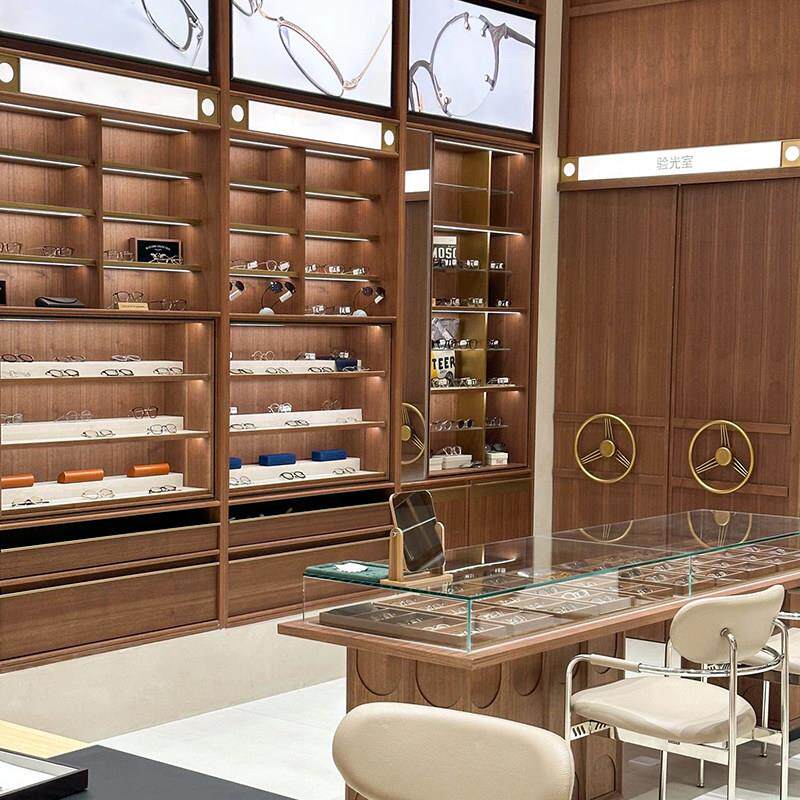 眼镜柜产品展示柜太阳眼镜店墨镜烤漆货架精品展示架陈列展示柜台