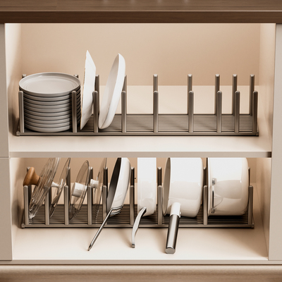 【可定制】放锅/放盘/分区收纳