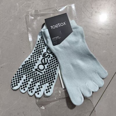 toesox瑜伽五指袜防滑吸汗硅胶