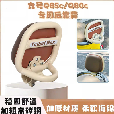 9号电动车配件九后座靠背F