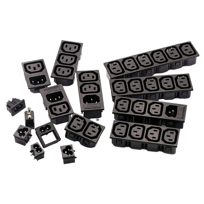 品字型插座多联双联23456联