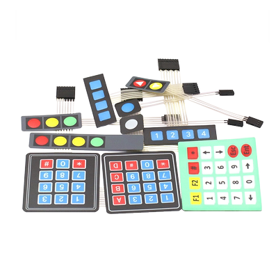 4X4按键模块薄膜开关1/2/3/4按键