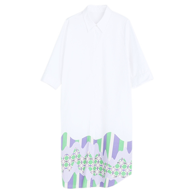 谜底衬衫式连衣裙23春新