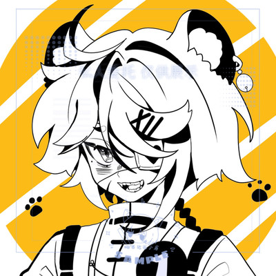 白菜头像约稿动漫立绘黑白线稿漫画定制日系可爱oc