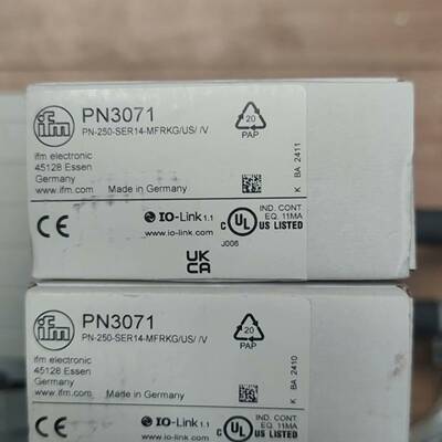 可维修ifm压力传感器 PN3071