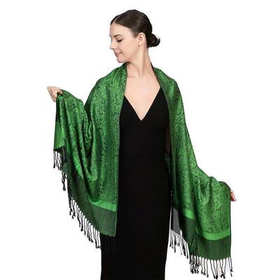 Jacquard Scarf Women Ethnic Style Fashion Thick Soft Cashmer
