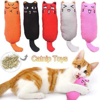猫玩具有趣的互动毛绒磨牙nip玩具包