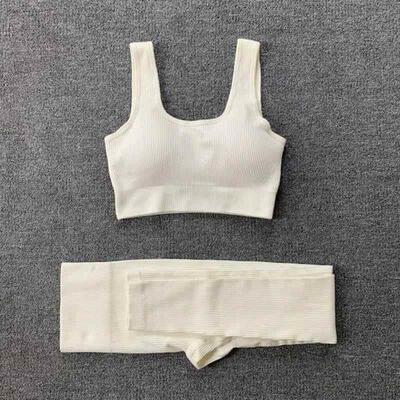 Women Seamless Yoga Set Gym Workout Clothes for Female Push