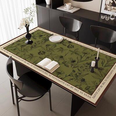 waterproof tablecloth plastic washable table cover mat big