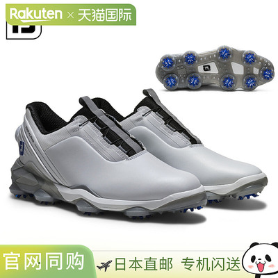 日本直邮FOOTJOY TOUR ALPHA BOA 男士软钉高尔夫球鞋（2026 新款