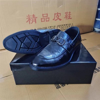 真皮男士商务正装休闲皮鞋厂家直销上班约会结婚送老爸鞋子男鞋