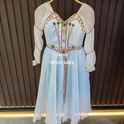 天鹅湖一幕三人舞变奏演出长纱裙