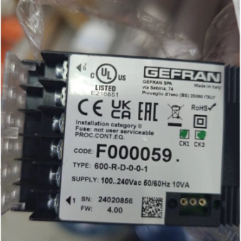 意大利GEFRAN杰弗伦F000059期货8周 F007775 ME2-6-M-B07C-1-4-D